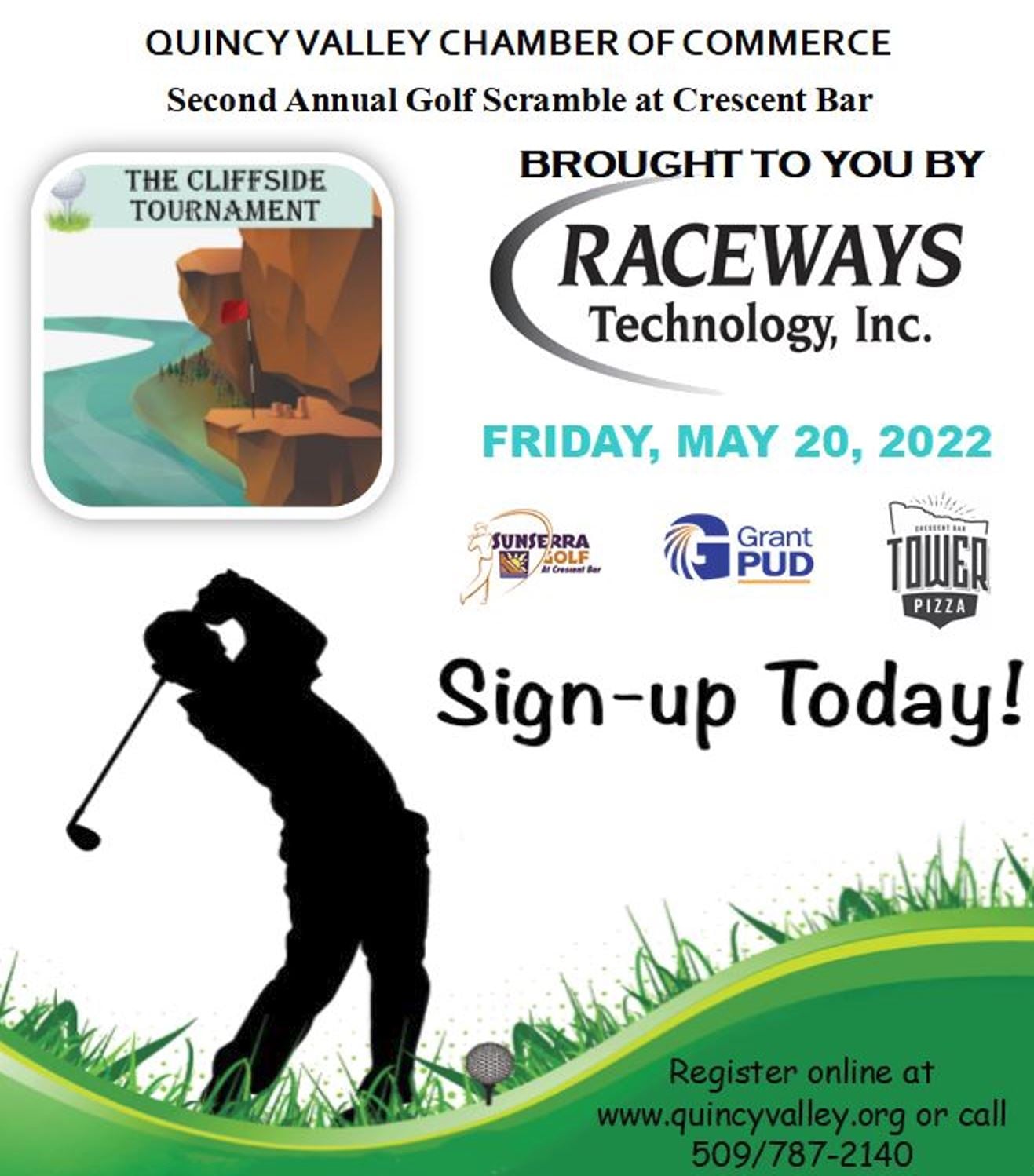 QUINCY VALLEY CHAMBER OF COMMERCE Second Annual Golf Scramble At ...